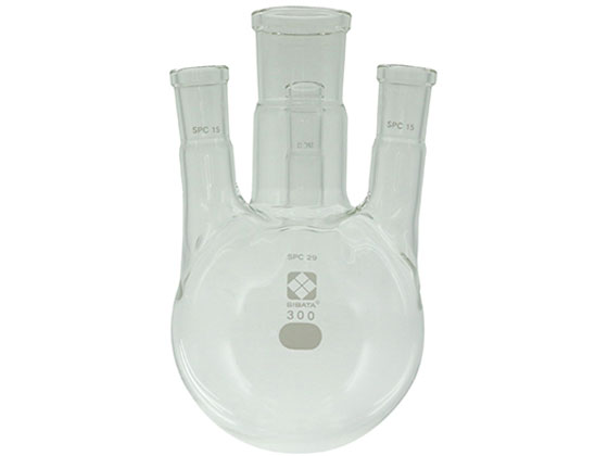 【仕様】●入数：1個●容量：300mL●主管：SPC−29●側管：SPC−15●高さ（mm）：160●外径φ（mm）：93●角度：5°●材質：ほうけい酸ガラス●ガラス種類：H【検索用キーワード】030180−15300　0371135844...