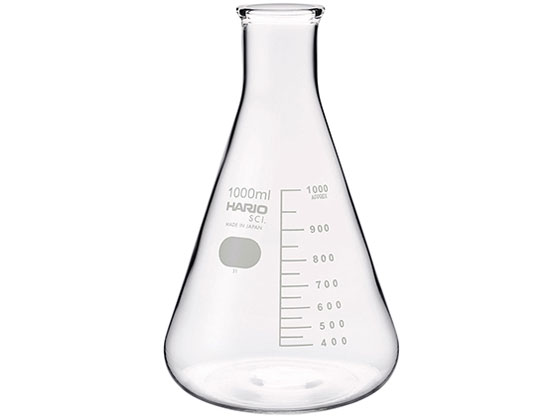 【仕様】●材質：硼珪酸ガラス−1●容量：1000mL●最大外径：134±3mm●全高：215±3mm●内径：38mm●一目盛：400mL〜50mLごと●目安目盛付き●★※特注対応可●生産国：日本【検索用キーワード】検査機器　ビーカー　000...