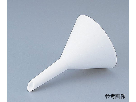 【商品説明】●粉末の移送にも適しています。【仕様】●材質：PTFE（四フッ化エチレン）●耐熱温度：−200〜＋280℃●口径：φ54mm●足外径：φ10mm●足長：50mm●生産国：英国【検索用キーワード】039．050　試験管　漏斗　1−...