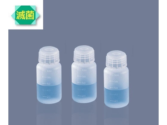 【商品説明】●中栓を取り外すわずらわしい作業から解放され、時間の省力化にもなります。●耐薬品性に優れています。【仕様】●型番：100mL−ST●γ線滅菌済●容量（mL）：100●A（mm）：98●B（mm）：20●C（mm）：76●D（mm...