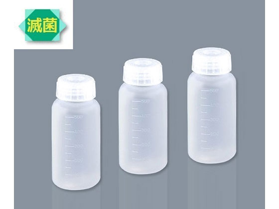 【商品説明】●中栓を取り外すわずらわしい作業から解放され、時間の省力化にもなります。●耐薬品性に優れています。【仕様】●型番：500mL−ST●γ線滅菌済●容量（mL）：500●A（mm）：162●B（mm）：22●C（mm）：138●D（...