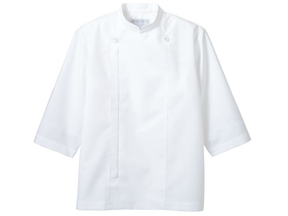 【仕様】●タッサー（ポリエステル85％・綿15％）●抗菌加工（O157対応）●着脱がスムーズなサイドファスナー仕様●腕の動きがスムーズになる後ろプリーツ仕様●内ポケット付き●体毛などの落下を防止する袖口ネット付き●7分袖●男女兼用【備考】※...