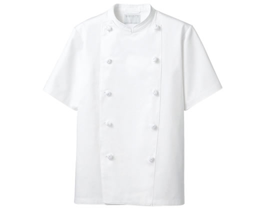 【仕様】●カツラギ（綿100％）●内ポケット付き●手作りにこだわった組ひもボタン●半袖●男女兼用【備考】※メーカーの都合により、パッケージ・仕様等は予告なく変更になる場合がございます。【検索用キーワード】仕事　仕事着　作業　作業着　コックシ...