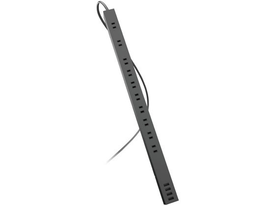 【商品説明】10個の差込口と4個のUSB−Aポートを備えた細身のUSBタップです。　USBポートの合計最大出力は24W（5V／4．8A）でACアダプターを利用することなく、対応するスマートフォンやタブレットを複数同時に充電できます。　USB...