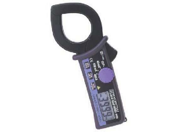 【商品説明】●ピークホールド機能付き中口径リーククランプです。●外部磁界の影響が極めて少ない設計です。●周波数切替機能付です。●データホールド機能付きです。●最小分解能0．01mAです。【仕様】●型番：MODEL2433●リーク電流（mA）...