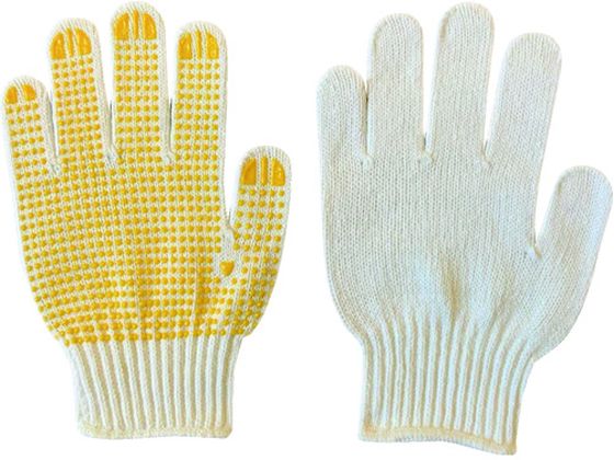 【商品説明】●グリップ力抜群です。●シノ糸を使用し、ソフトな風合いで優れた保護性です。●8ゲージ編のためフィット感が抜群です。【仕様】●型番：230089●入数：12双●入数：1ダース（12双）●色：白 ●サイズ：小さめ ●厚さ（mm）：1...