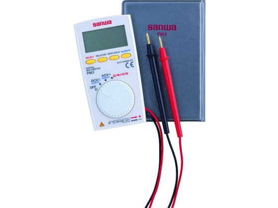 【商品説明】●電気工事、設備メンテナンス用。電子工作用。ビルメンテナンス用。ビルメンテナンス用。施設保存メンテナンス用。●本体厚さ8．5mm超薄型コンパクトタイプです。●CE規格品です。●安全規格IEC1010　CAT［［R2］］DC／AC...
