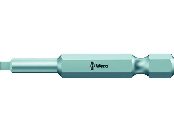 【仕様】●型番：060147●刃先：SQ1●全長（mm）：50●シャンク径：6．35mm●トーションタイプ【備考】※メーカーの都合により、パッケージ・仕様等は予告なく変更になる場合がございます。【検索用キーワード】Wera868　4BTZビ...
