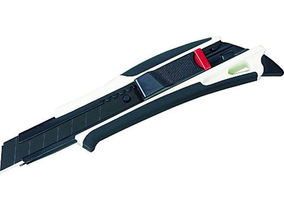 【商品説明】●ブレードがオートバックするので、開梱作業に最適です。●エンドのフィンで突く・回す・こじるなどが自在です。●安全ロープ取付穴付です。●替刃内蔵スペース付です。●総焼入れメタル貫通ホルダーで強度3．5倍を実現しました※当社従来比【...