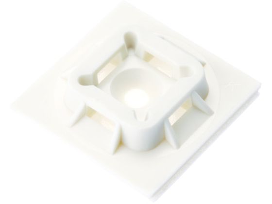 【商品説明】●束線を結束バンドを利用して、効率よく固定できます。●粘着テープ付なので、台紙から簡単に取り付けできます。●固定する電線の太さや重量によって5つのサイズがあります。●ネジ止めすることも可能です。（ABM20を除く）●使用温度範囲...