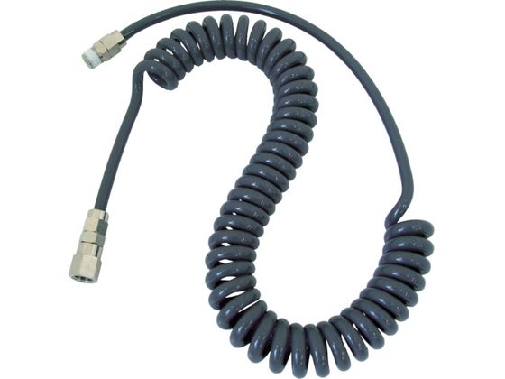 【仕様】●型番：WS808GR●コイル径（mm）：30　●外径（mm）：8　●使用範囲（m）：4．75　●色：グレー　●全長（mm）：1280　●内径（mm）：5　●ホース内径×外径（mm）：5×8　●コイル長（mm）：880　●使用流体：...