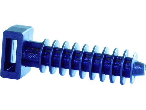 【商品説明】●ケーブルタイを固定し、電線、ケーブルをまとめることができます。【仕様】●型番：ALE.3.402●入数：100個●色：黒　●高さ（mm）：6．3　●使用結束バンド幅（mm）：〜9　●穴径（mm）：10．3　●下穴径（mm）：6...