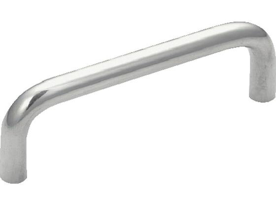 【商品説明】●ステンレス鋼製で耐食性に優れています。●機械部品用ハンドルとしてよく使用されています。【仕様】●型番：H42−C−8●全長（mm）：66　●全高（mm）：22　●ねじ寸法：M4　●径（mm）：6　●ねじ深さ（mm）：7　●取付...