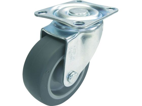 【商品説明】●走行性・耐荷重を備えた標準的な小型キャスターです。●床面に跡が付きにくい材質です。●床面に汚しにくいエラストマー車輪を使用しています。【仕様】●型番：SG-75EL●許容荷重（daN）：50 ●許容荷重（kgf）：51 ●車輪...