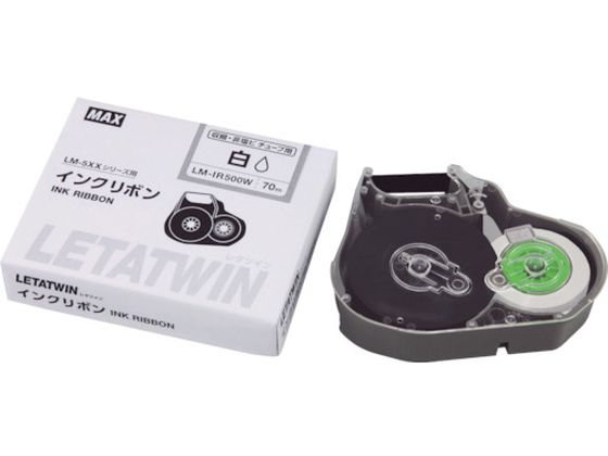 【仕様】●型番：LM-IR500W●リボン長さ（m）：70　●インク色：熱収縮・非塩ビチューブ用　白　●適合機種：LM−500・LM−500W・LM−550W【備考】※メーカーの都合により、パッケージ・仕様等は予告なく変更になる場合がござい...