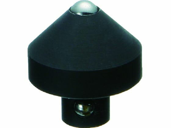 【商品説明】●ボールプランジャー付で外れにくいチップです。【仕様】●型番：SSTA●高さ（mm）：18●チップ外径（mm）：φ25●ダボ径（mm）：φ11●長さ（mm）：10●チップ形状：90°先端鋼球（6．35mm）付●適合スクリューサポ...