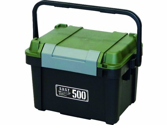 【仕様】●型番：SBS500X●色：ブラックグリーン●外形寸法（mm）間口：518●外形寸法（mm）奥行：360●外形寸法（mm）高さ：345●有効内寸（mm）間口：370●有効内寸（mm）奥行：250●有効内寸（mm）高さ：265●南京錠...