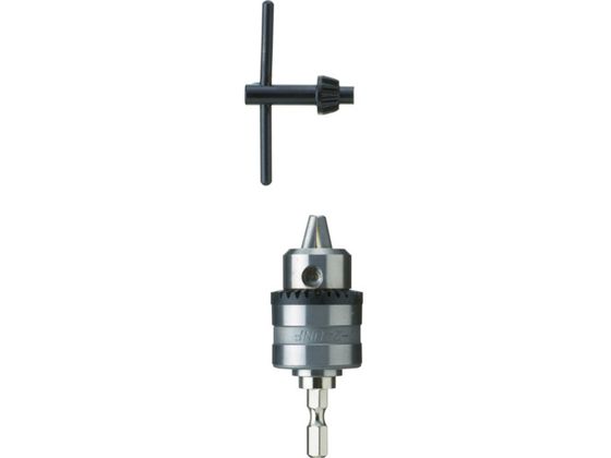 【仕様】●型番：EZ9HX408●最大チャック能力（mm）：1．0〜6．5●種類：ワンタッチチャック用●寸法（mm）L1：13●寸法（mm）L：77●シャンク径：6．35mm【備考】※メーカーの都合により、パッケージ・仕様等は予告なく変更に...