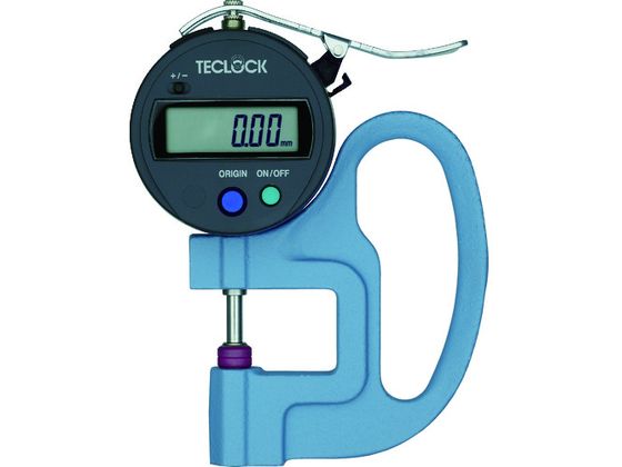 【商品説明】●デジタルタイプですので、プリント出力が可能です。【仕様】●型番：SMD-540S2●測定範囲（mm）：0〜12　●最小表示（mm）：0．01　●差込深さ（mm）：30　●測定子：10mmフラット　●電源：ボタン型酸化銀電池（S...