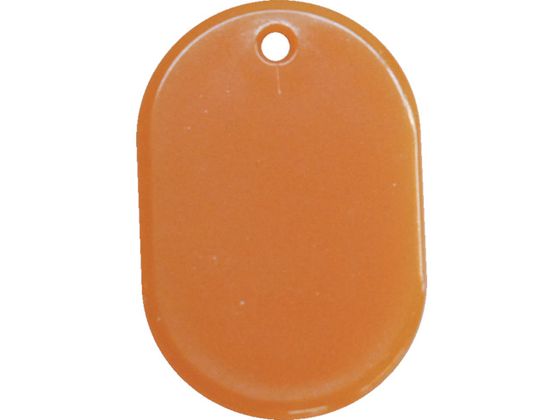 【商品説明】●キーホルダや番号札に最適です。【仕様】●型番：PKF31-2●入数：5枚●縦（mm）：45　●横（mm）：30　●色：オレンジ　●穴径（mm）：3●アクリル【備考】※メーカーの都合により、パッケージ・仕様等は予告なく変更になる...