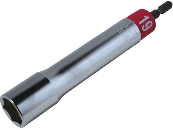 【商品説明】●パワーが強い電動工具機種（14．4V・18V）に。建築用金具、型枠金具等の組立、解体作業に。●軸折れに強くねじれ応力を緩和します。●耐久性2倍（当社比）です。●エラストマー樹脂を利用したサイズ色分けで、使いたいサイズが一目で判...