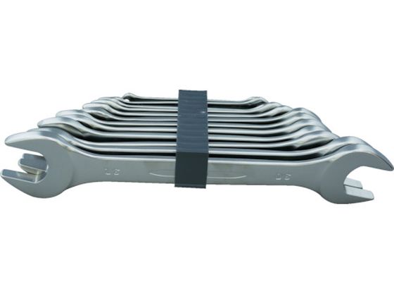 【仕様】●型番：6M/8C●入数：1S●セット内容（mm）：6×7、8×9、10×11、12×13、14×15、16×17、18×19、20×22●セット内容（点）：8●バナジウムエクストラ鋼●スパナホルダ【備考】※メーカーの都合により、パ...