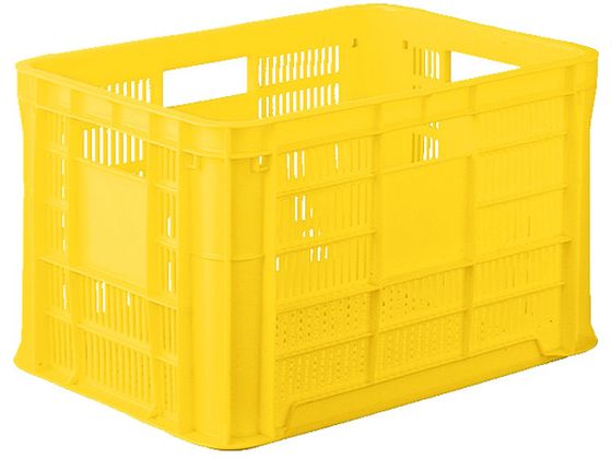 【仕様】●型番：SB-45●色：イエロー　●容量（L）：45．1　●外形寸法（mm）間口：524　●外形寸法（mm）奥行：365　●外形寸法（mm）高さ：309　●有効内寸（mm）間口：477　●有効内寸（mm）奥行：317　●有効内寸（m...