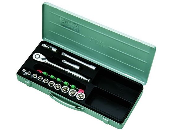 【商品説明】●自動車整備・機械整備に最適です。●ユーザーニーズに合わせた入組内容、使い勝手を考えたレイアウトです。●トレイは割れにくく、丈夫で耐久性に優れた樹脂成形品です。●メタルケース（EKB−2）付です。【仕様】●型番：TB410●入数...