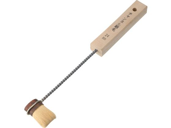 【商品説明】●柄の部分に、ねじり針金を使用しているため、自在に曲げることができます。●手の届かない狭い所も塗ることができます。【仕様】●型番：TPB-525●刷毛幅（mm）：24　●毛丈（mm）：30　●玉厚（mm）：14　●全長（mm）：...