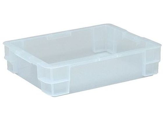 【商品説明】●工業用コンテナーです。●PT−21、28との積重ねが出来ます。【仕様】●カラー：クリア●材質：ポリプロピレン●質量：1.01kg●容量：14L●耐荷重強度：300kgf●落下衝撃強度：落下高さ…3m、内容物質量…30kg●外寸...