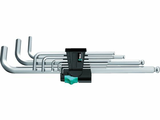 【仕様】●型番：022087●入数：1S●セット内容（mm）：1．5、2．0、2．5、3．0、4．0、5．0、6．0、8．0、10．0●セット内容（本）：9●REACH対応品●ホルダ●対辺1．5サイズは通常の六角棒レンチです。He×−Plu...