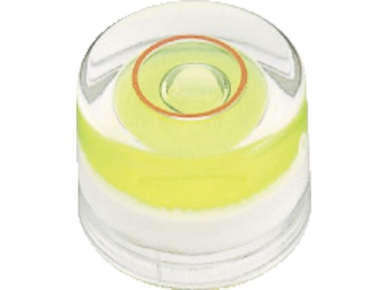 【商品説明】●機器に取り付けができます。【仕様】●型番：R16●直径（mm）：16　●高さ（mm）：8．5　●マグネット：なし　●感度：0．50mm／m＝0．0286°●本体：アクリル樹脂（PMMA）　●気泡管：アクリル樹脂（PMMA）【備...