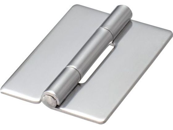 【仕様】●型番：TLS-50A●全長（mm）：50 ●幅（mm）：35 ●厚さ（mm）：1．5 ●D2（mm）：6．3 ●耐荷重（kg）2個使用時：8 ●取付方法：溶接タイプ ●表面処理：鏡面バフ研磨仕上げ●ステンレス（SUS304）【備考...
