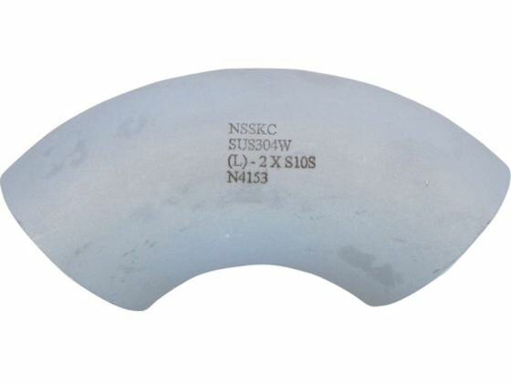 【商品説明】●耐酸性があり、さびにくいステンレス製の配管です。【仕様】●型番：S90L-10S-100A●呼び径A：100　●呼び径B：4　●外径（mm）：114．3　●外径OD（mm）：114．3　●F（mm）：152．4　●形状：90°...
