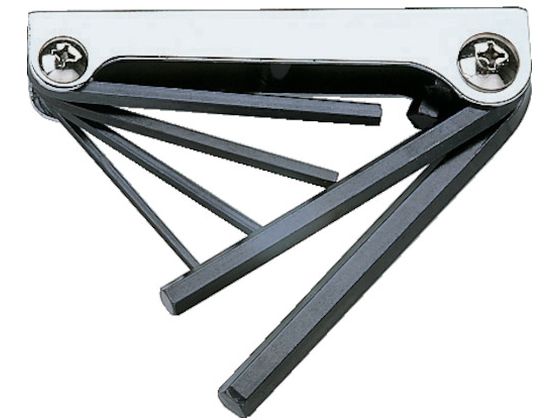 【仕様】●型番：GN6-258●入数：6本●セット内容（mm）：2．5、3、4、5、6、8●クロムバナジウム鋼●表面処理：黒染め【備考】※メーカーの都合により、パッケージ・仕様等は予告なく変更になる場合がございます。【検索用キーワード】TR...