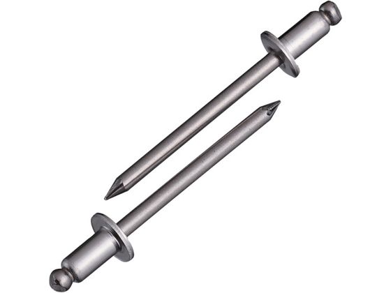 【商品説明】●片側から複数の母材をワン・アクションで締結できますので作業の省力化や生産性の向上に貢献します。【仕様】●型番：NST62●入数：1000本●かしめ板厚（mm）：1．6〜3．2 ●リベット長（mm）：7．1 ●フランジ径（mm）...