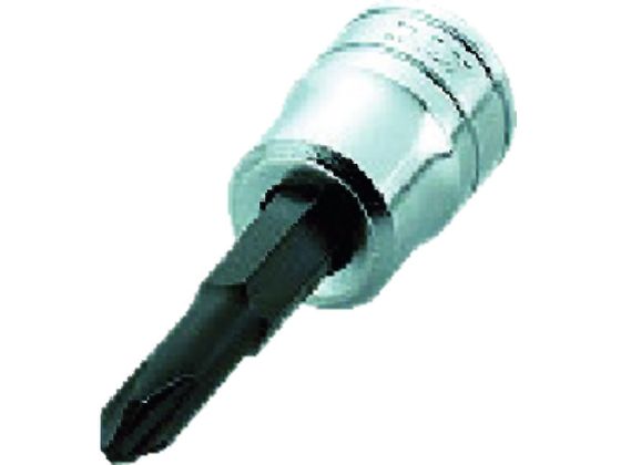 【商品説明】●ビット部は差込式で、交換が可能です。●差込角側は応力の集中を防ぐパワーフィット形状を採用しています。【仕様】●型番：BT2-1P●差込角（mm）：6．35●刃先：［［＋］］No．1●全長（mm）：54．5●特殊工具鋼【備考】※...