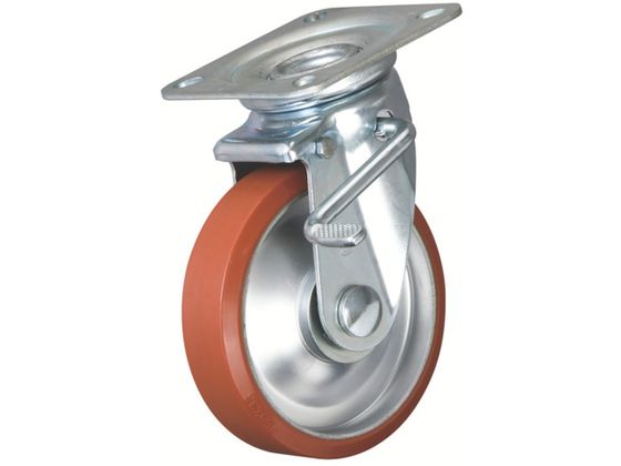 【商品説明】●ゴム車輪に比べ、重荷重の使用に適します。●床面を汚さず、美観保持ができます。●耐摩耗性に優れています。【仕様】●型番：P-150WJS●許容荷重（daN）：294 ●許容荷重（kgf）：300 ●車輪径D（mm）：150 ●車...