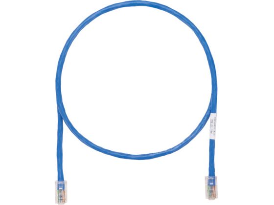 【商品説明】●細径（28AWG）なので省スペース設計を実現しました。●通常径パッチコードの1／2以下のサイズです。●曲げ半径が小さく柔軟なので、移設・増設が容易に行えます。●100％工場検査合格品です。【仕様】●型番：UTP28CH2MBU...