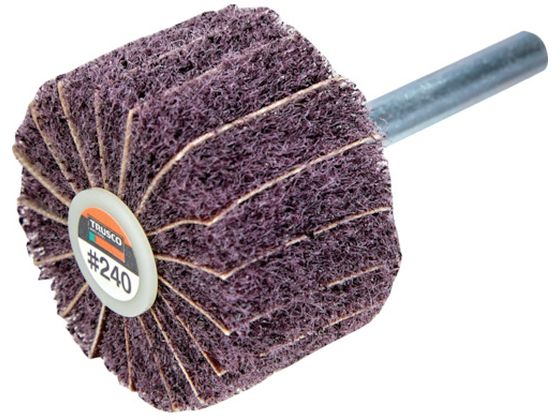 【商品説明】●ステンレス、アルミのヘアライン作業に最適。金属製品の傷、バリ、ビード取りに。木工製品の木地研磨や塗装研磨に。使用工具：ストレートグラインダー。●ナイロンとペーパー（A砥粒）のミックスタイプです。●絡み合ったナイロン繊維に砥材を...