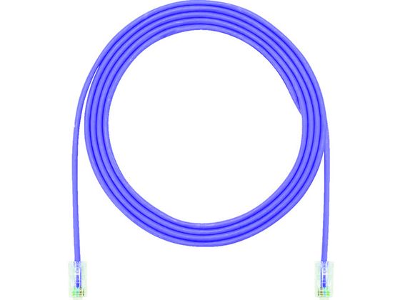 【商品説明】●細径（28AWG）なので省スペース設計を実現しました。●通常径パッチコードの1／2以下のサイズです。●曲げ半径が小さく柔軟なので、移設・増設が容易に行えます。●100％工場検査合格品です。【仕様】●型番：UTP28CH3MVL...