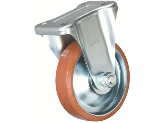 【商品説明】●ゴム車輪に比べ、重荷重の使用に適します。●床面を汚さず、美観保持ができます。●耐摩耗性に優れています。【仕様】●型番：P-200WK●許容荷重（daN）：392 ●許容荷重（kgf）：400 ●車輪径D（mm）：200 ●車輪...