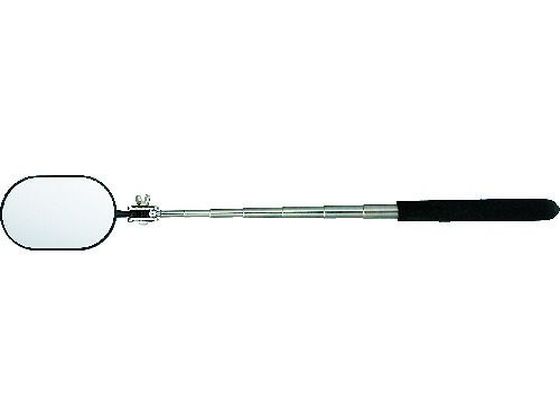 【仕様】●型番：TT-80CL●ミラー寸法（mm）：50×80　●全長（mm）：265〜945　●ミラー形状：楕円型●ミラー保護フィルム付●ミラー：ガラス　●ミラー枠：ABS樹脂　●ミラー軸：ABS樹脂　●接続部：鉄、ゴム　●竿部：ステンレ...