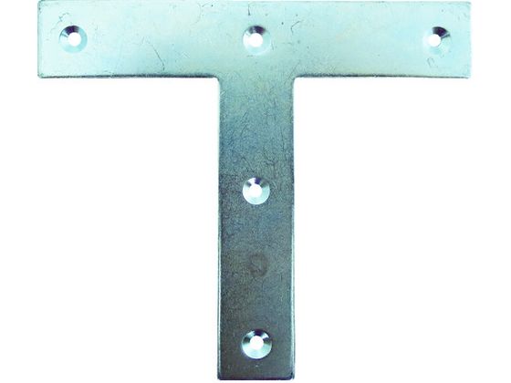 【商品説明】●T字型のプレートタイプの補強金物です。【仕様】●型番：00063076●入数：1個●タイプ：Rなし ●板厚（mm）：2．0 ●幅W（mm）：22．0 ●穴径（mm）：3．5 ●長さL1（mm）：120 ●長さL2（mm）：10...