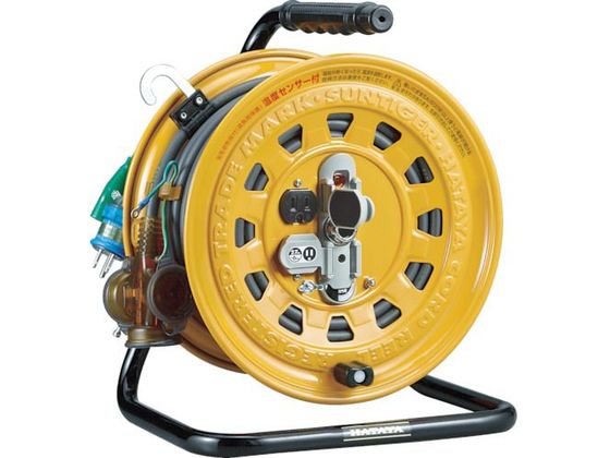 【仕様】●型番：TGM-150K●電線種：VCTソフトムケーブル　●電線仕様長さ（m）：47＋6　●電線仕様太さ（［［MM2］］）：2．0　●電線仕様芯数（C）：3　●定格電流（A）：5　●コンセント仕様定格：2P・15A・125Vアース付...