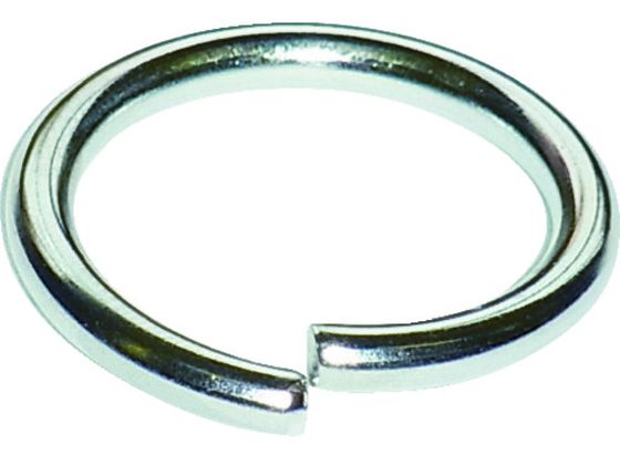 【商品説明】●ステンレス製で錆に強いです。【仕様】●型番：P-205●入数：6個●D（mm）：2．3 ●L（mm）：13 ●使用荷重（kN）：0．01 ●d（mm）：2．3●未溶接であるのでペンチで口を広げることが出来ます。●ステンレス（S...