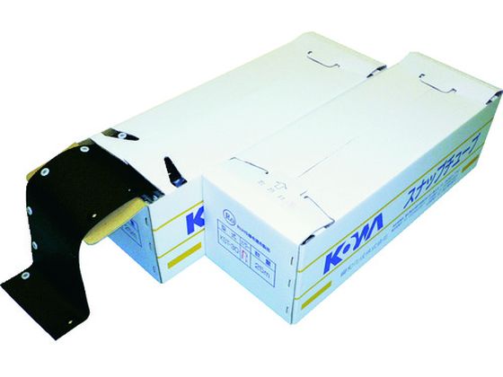 【商品説明】●スナップボタンによる嵌合のため工具なしで簡単に着脱できます。●鉄道車両用材料燃焼試験に合格しています。（車材燃試・難燃性）●色はブラックとグレーのリバーシブルです。●RoHS指令適合製品です。【仕様】●型番：KST-15R●入...