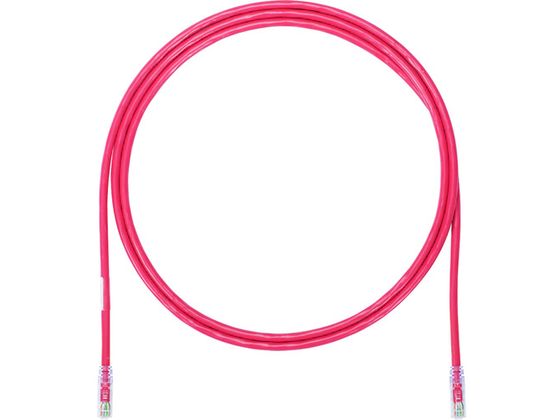 【商品説明】●細径（28AWG）なので省スペース設計を実現しました。●通常径パッチコードの1／2以下のサイズです。●曲げ半径が小さく柔軟なので、移設・増設が容易に行えます。●100％工場検査合格品です。【仕様】●型番：UTP28SP2MRD...