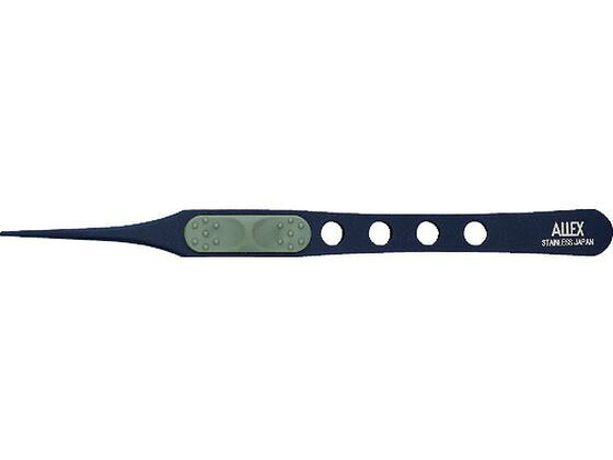 【商品説明】●シール等の粘着物が付きにくく剥がしやすいフッ素コーティング仕様です。●先端をスキ加工で薄くすることにより、細かい作業に最適です。●エラストマーグリップ付で、指先の滑りを防止します。●先細設計で細かい作業に最適です。【仕様】●型...