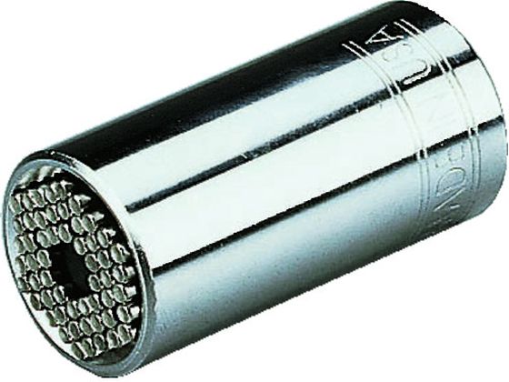 【仕様】●型番：GP1000●全長（mm）：52●対辺寸法（mm）：7〜19●差込角：9．5mm（3／8）●外径（mm）：26●使用範囲（mm）：7〜19●グリッパーのトルクは248Nm（18mm時）●合金鋼●2000kg／［［CM2］］以...
